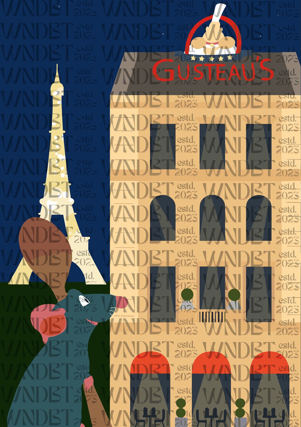 FULL HD Ratatouille Posters, Four in One, Total Package, 600 Dpi ...