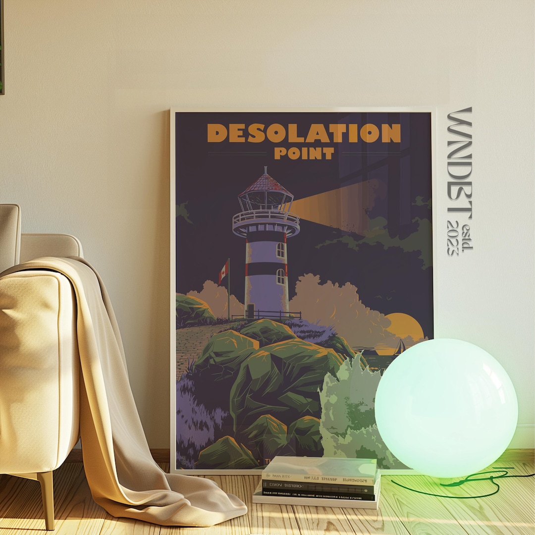 FULL HD the Long Dark Poster, 600 Dpi Resolution, Desolation Point, Game Poster, Hand-drawn ...