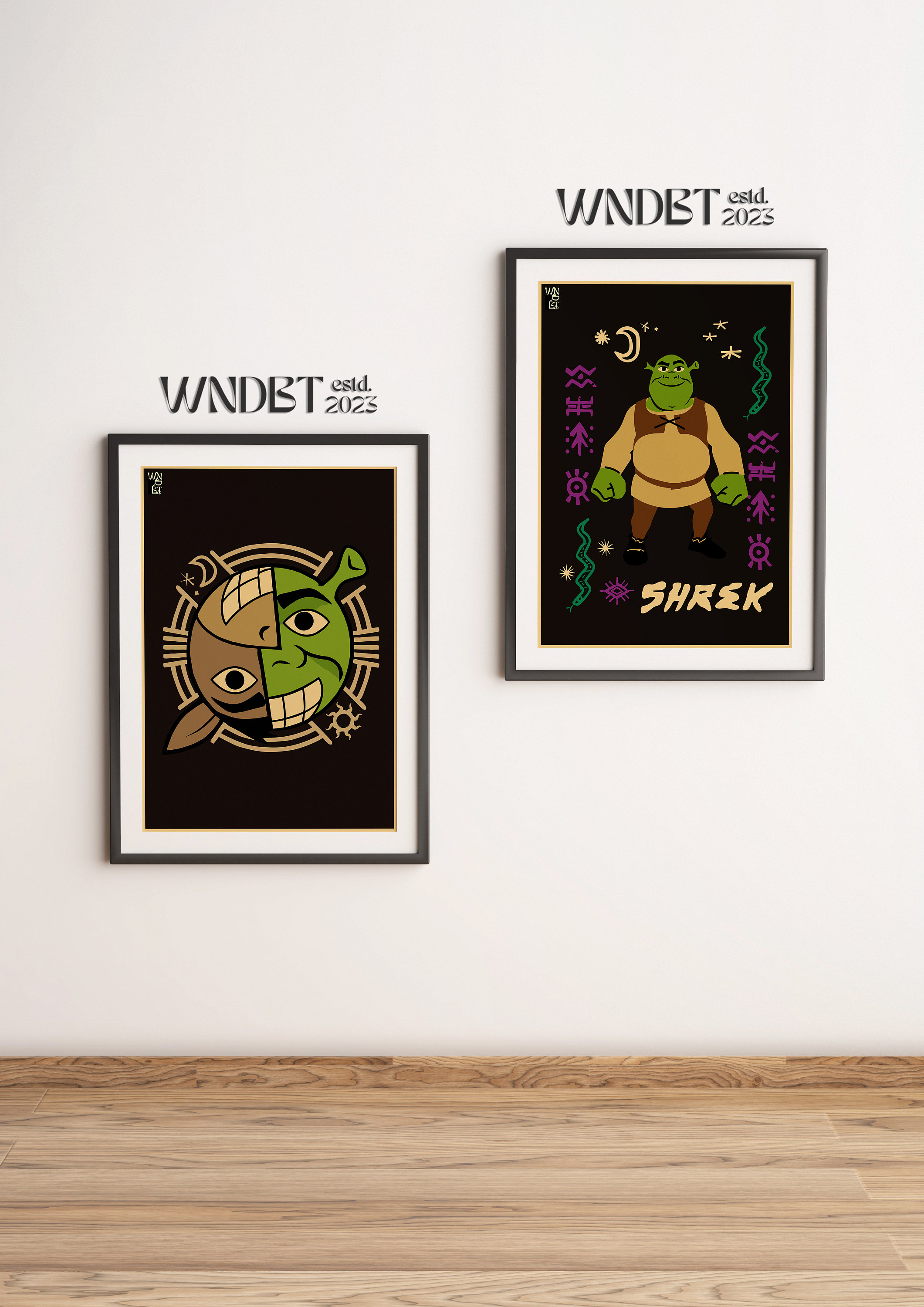FULL HD Shrek Posters, Four in One, Total Package, 600 Dpi Resolution ...