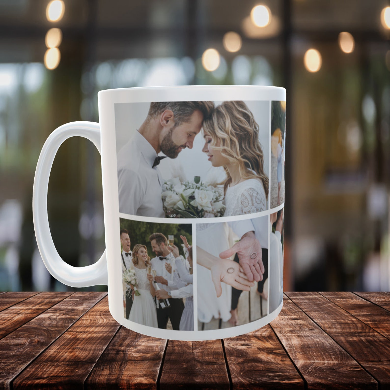 Personalised Photo Mug, Custom Photo and Text Mug, Bespoke Mug ...