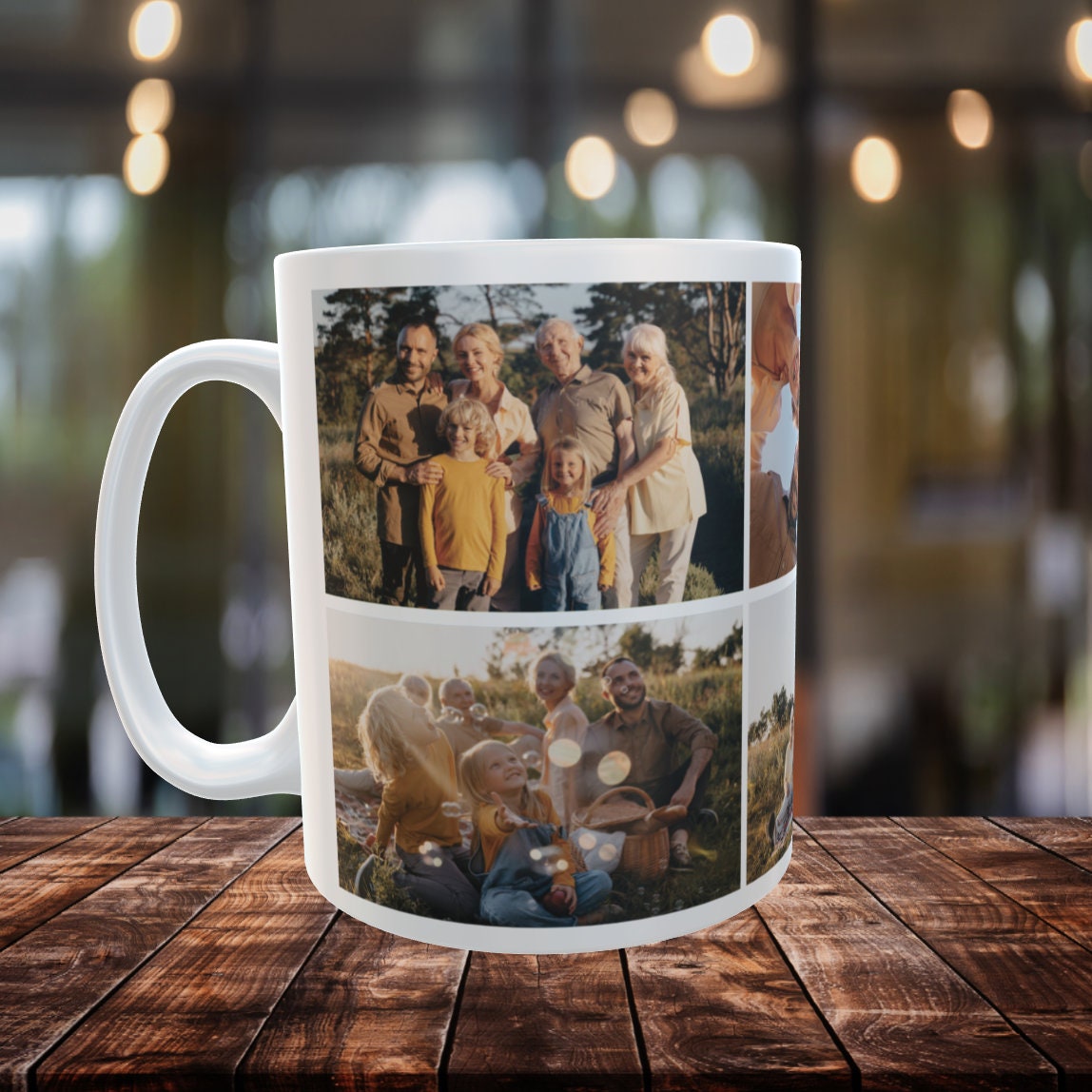 Personalised Photo Mug, Custom Photo and Text Mug, Bespoke Mug ...