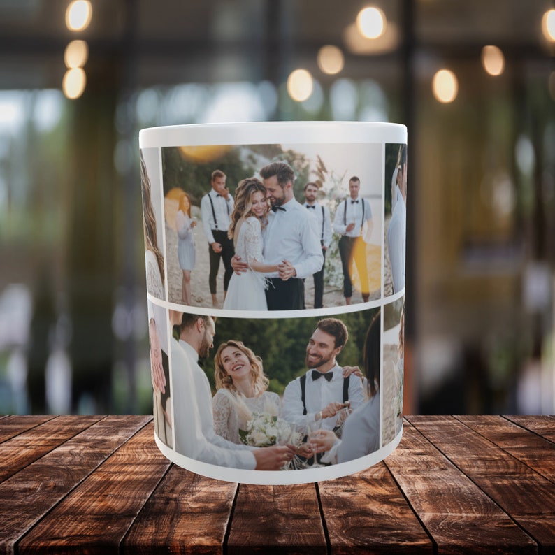 Personalised Photo Mug, Custom Photo and Text Mug, Bespoke Mug ...