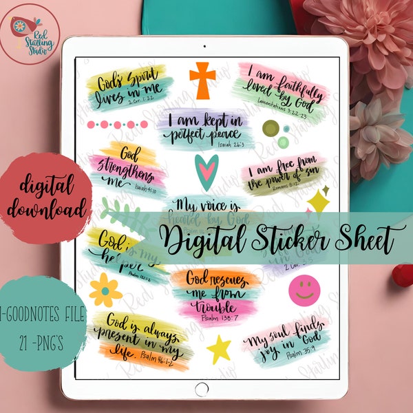 Bible Journal Stickers - Etsy