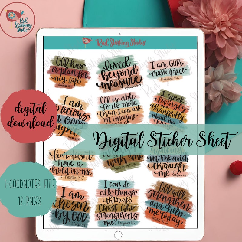 Bible Journal Stickers - Etsy