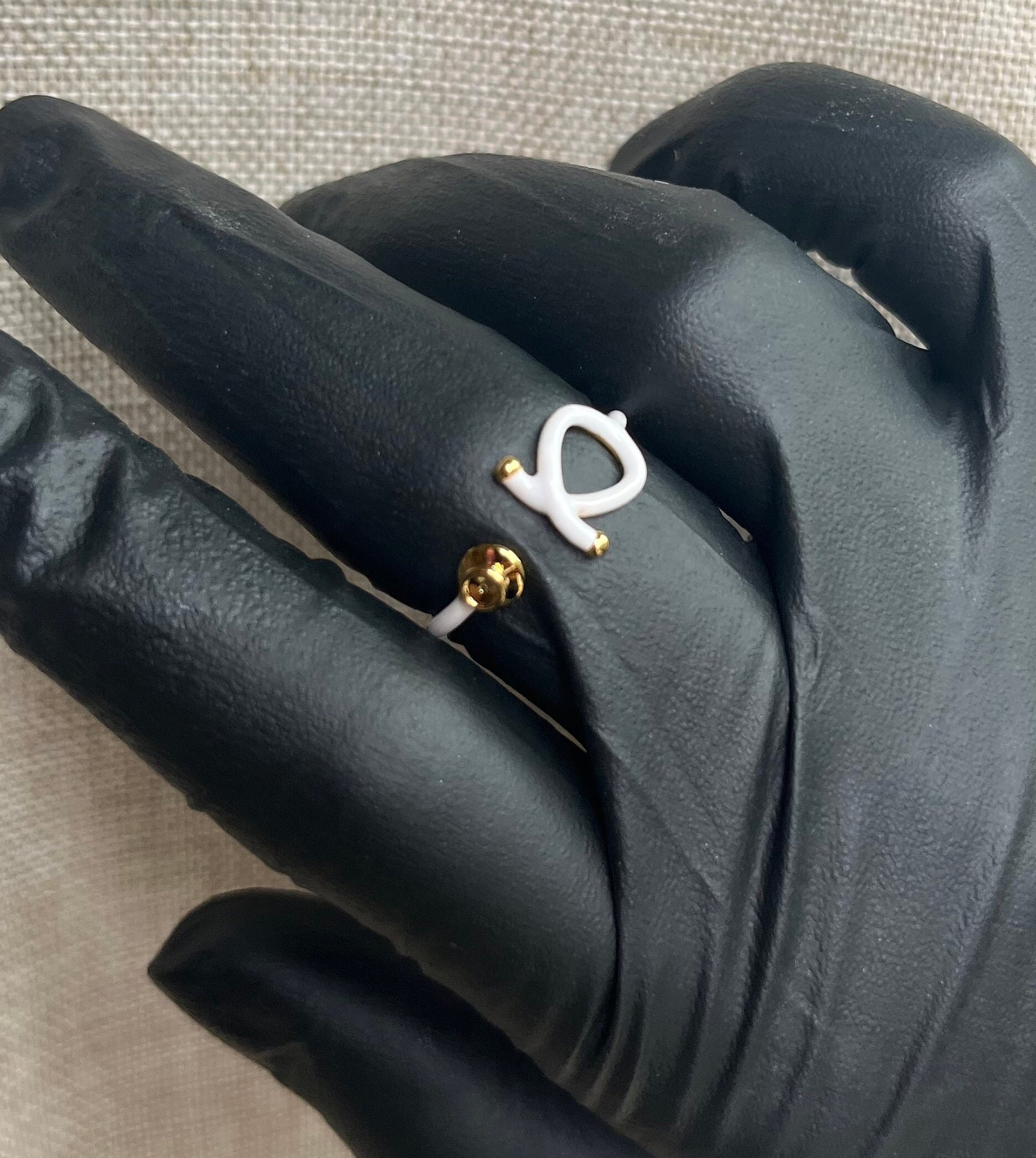 Stethoscope Ring - Adjustable Ring for Nurses, Pre-med, STEM Students ...