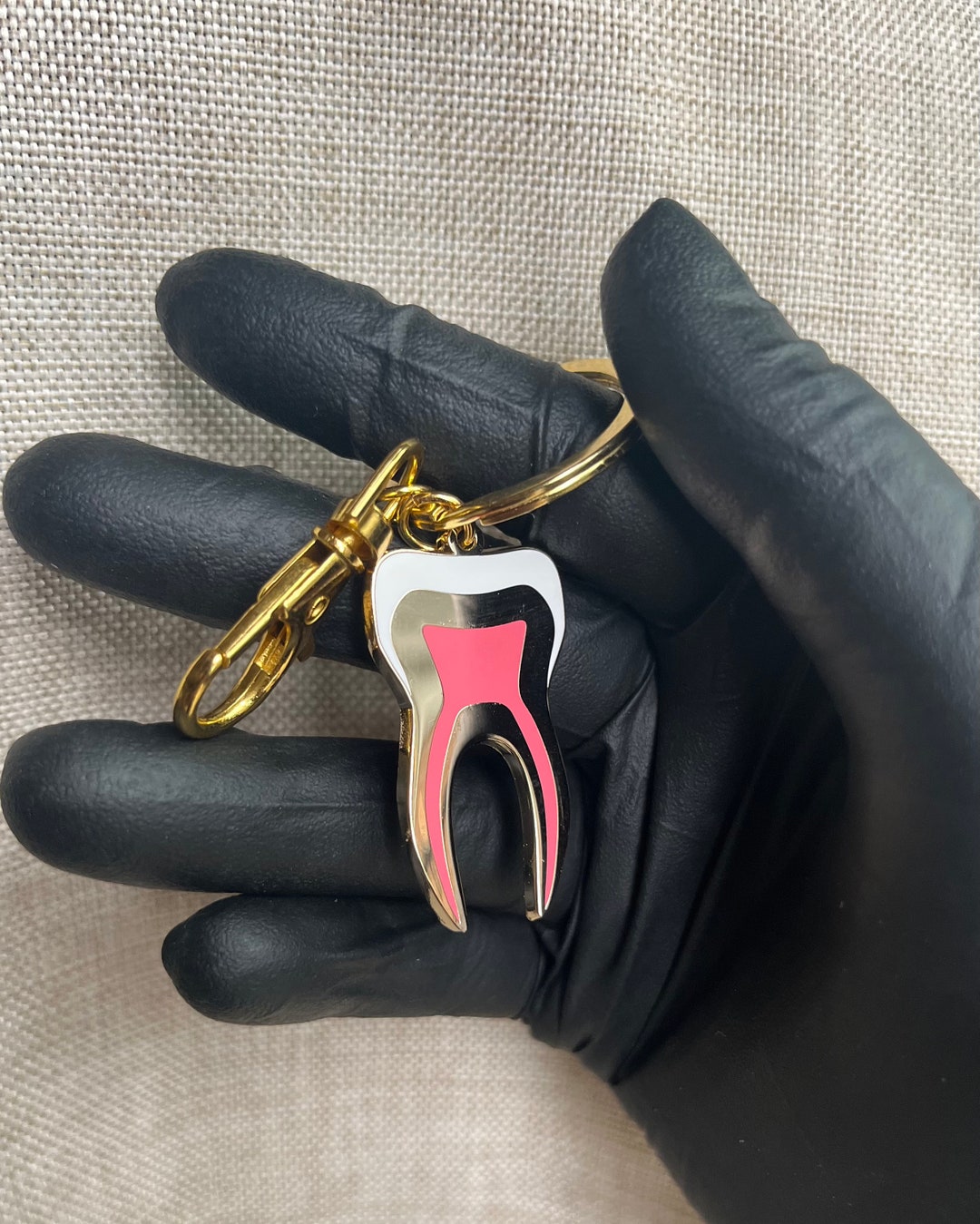 Tooth Dental Keychain - About 2.25" - Dental Therapist, Dental ...