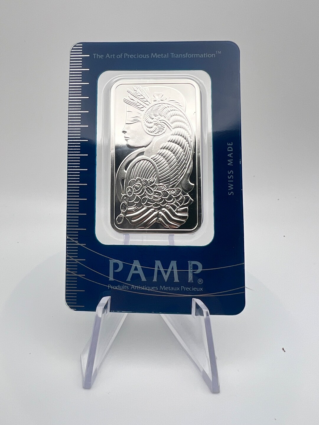 1 Troy Oz Fine Silver Pamp. - Etsy