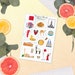 Bahrain Sticker Sheet A5 - Etsy