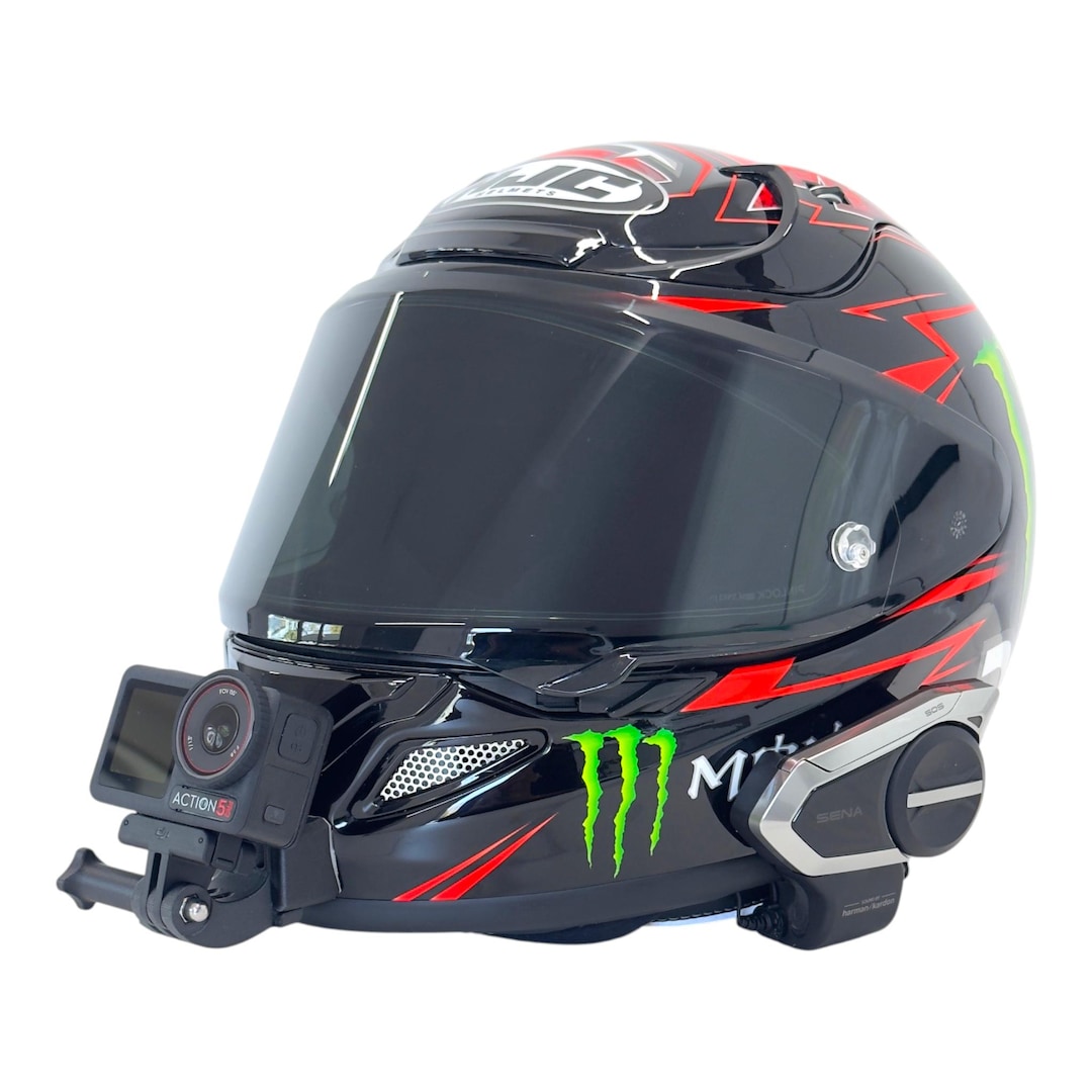 HJC RPHA 12 Gopro Carbon Chin Mount, Action Cam Helmet Mount for DJI ...