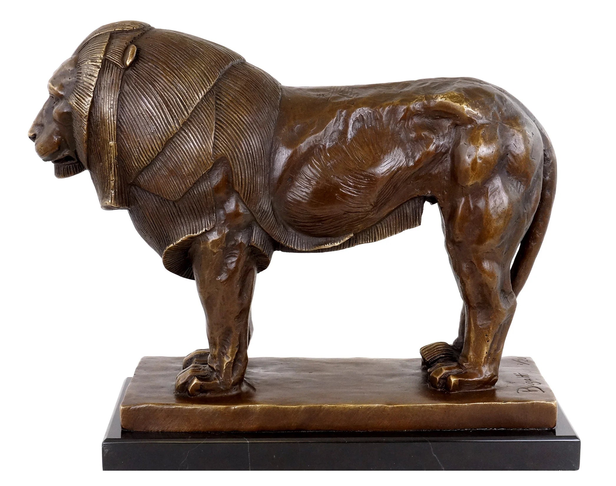 Lion Sculpture Rembrandt Bugatti Animal Bronze Wildlife Animal Africa ...