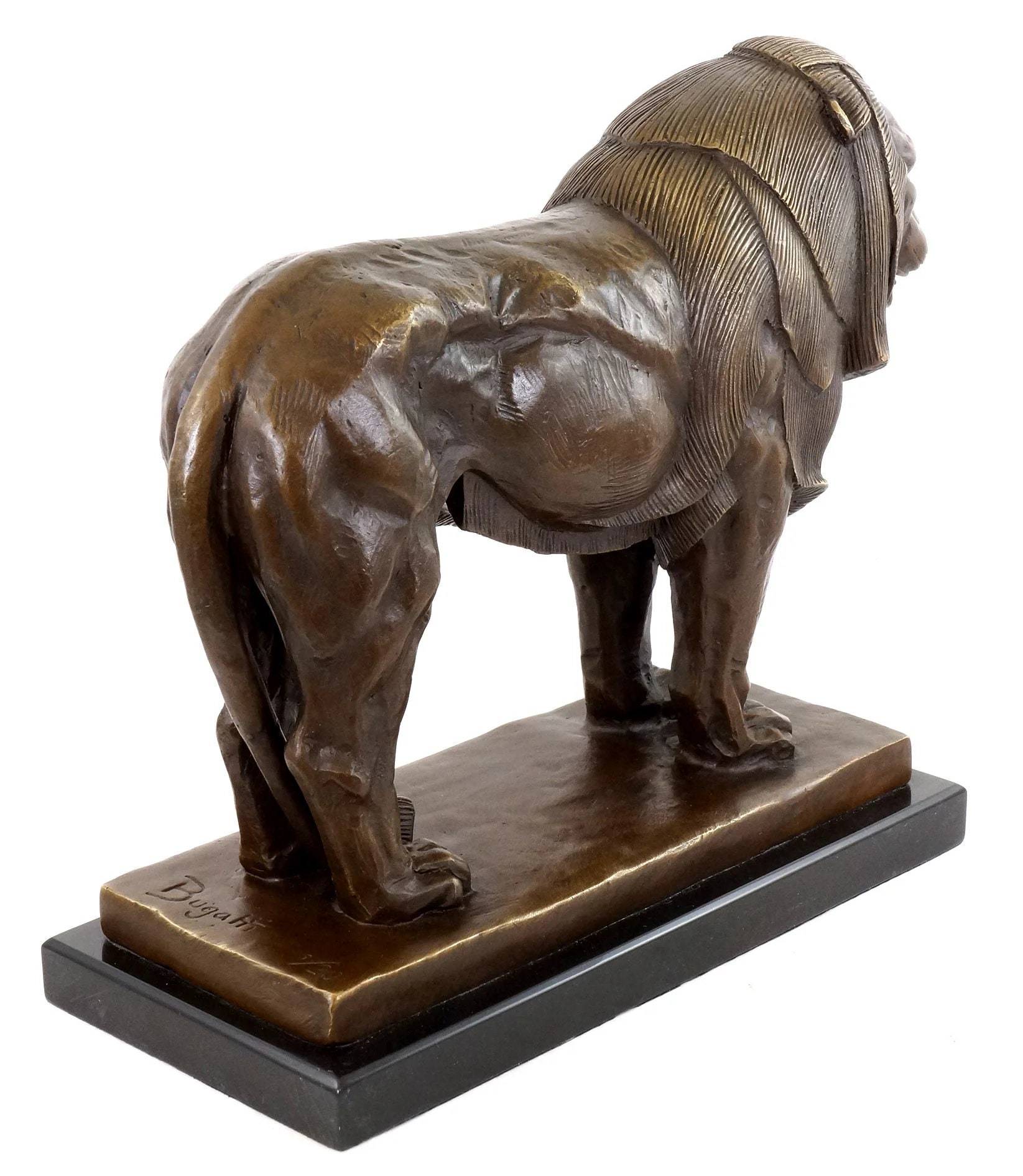Lion Sculpture Rembrandt Bugatti Animal Bronze Wildlife Animal Africa ...