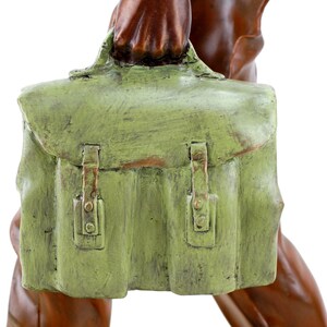 Contemporary Bronze Sculpture Erased Man II Martin Klein Handpainted ...