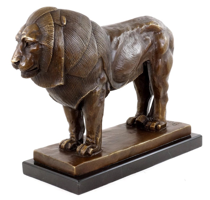 Lion Sculpture Rembrandt Bugatti Animal Bronze Wildlife Animal Africa ...
