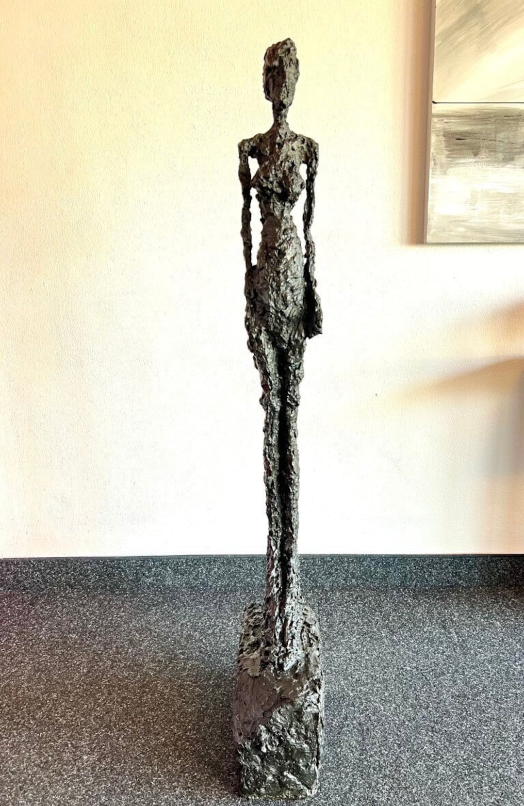 Grande Femme IV Abstract Bronze Statue Alberto Giacometti Large Bronze ...