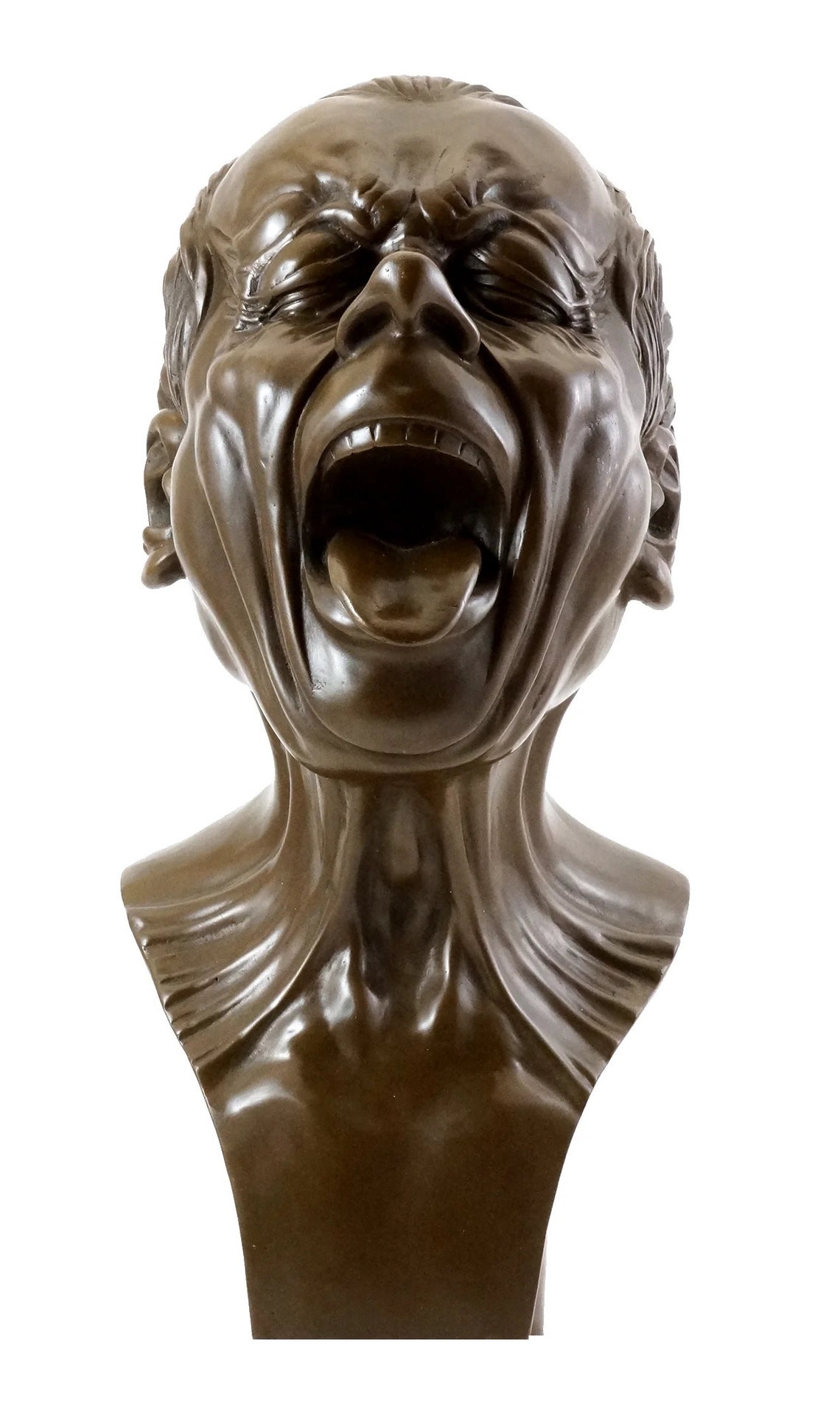 Study Head With Tongue Stuck Out Franz Xaver Messerschmidt Bronze Head ...