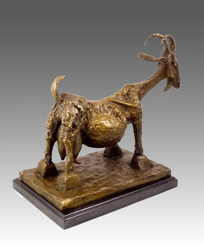 Pablo Picasso Bronze Figure She Goat 1950 Signed Statue Modern ...