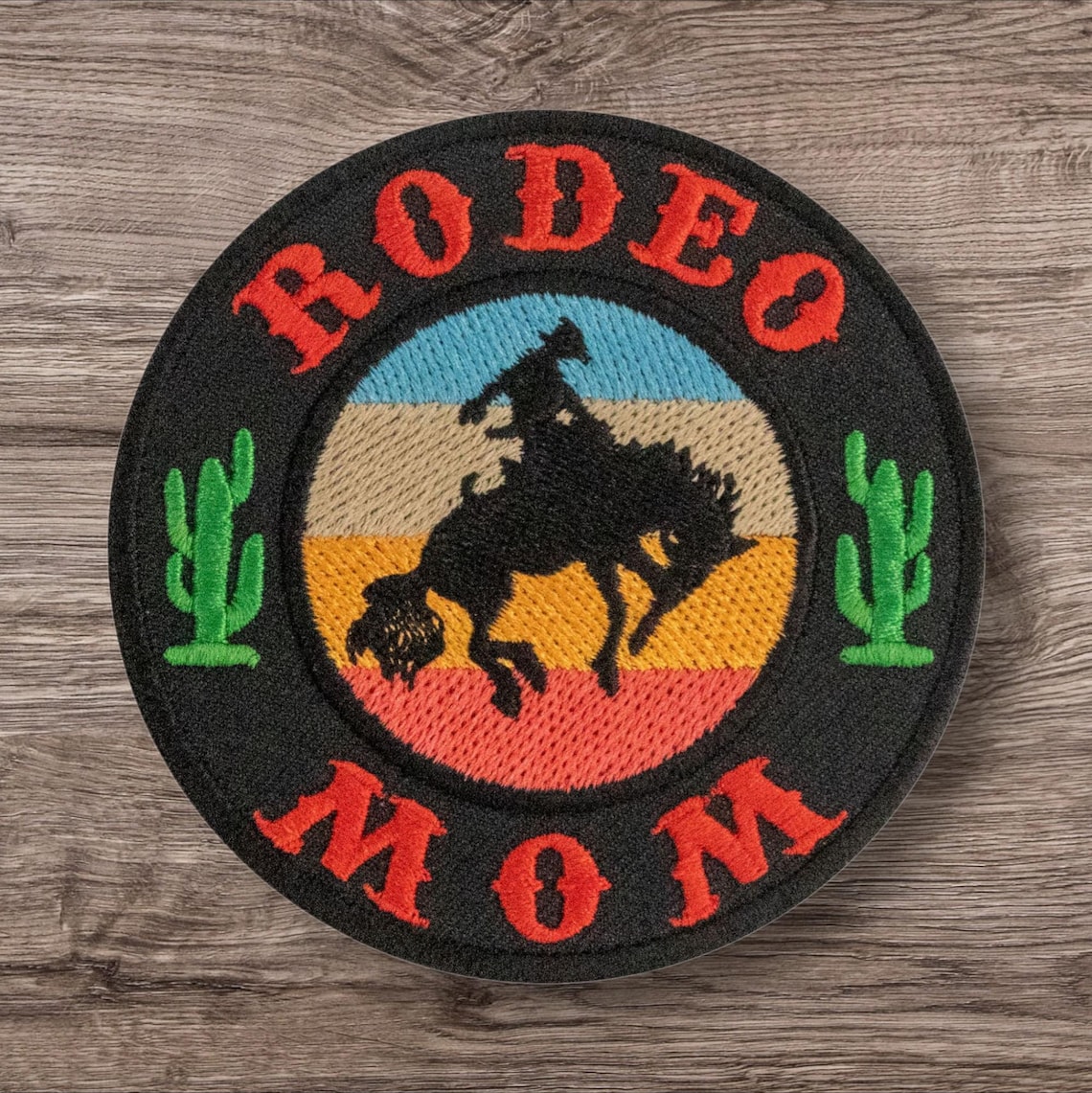 Western Rodeo Patch Set – Skeleton Cowboy, Rodeo Mom, Cowgirl Boots ...