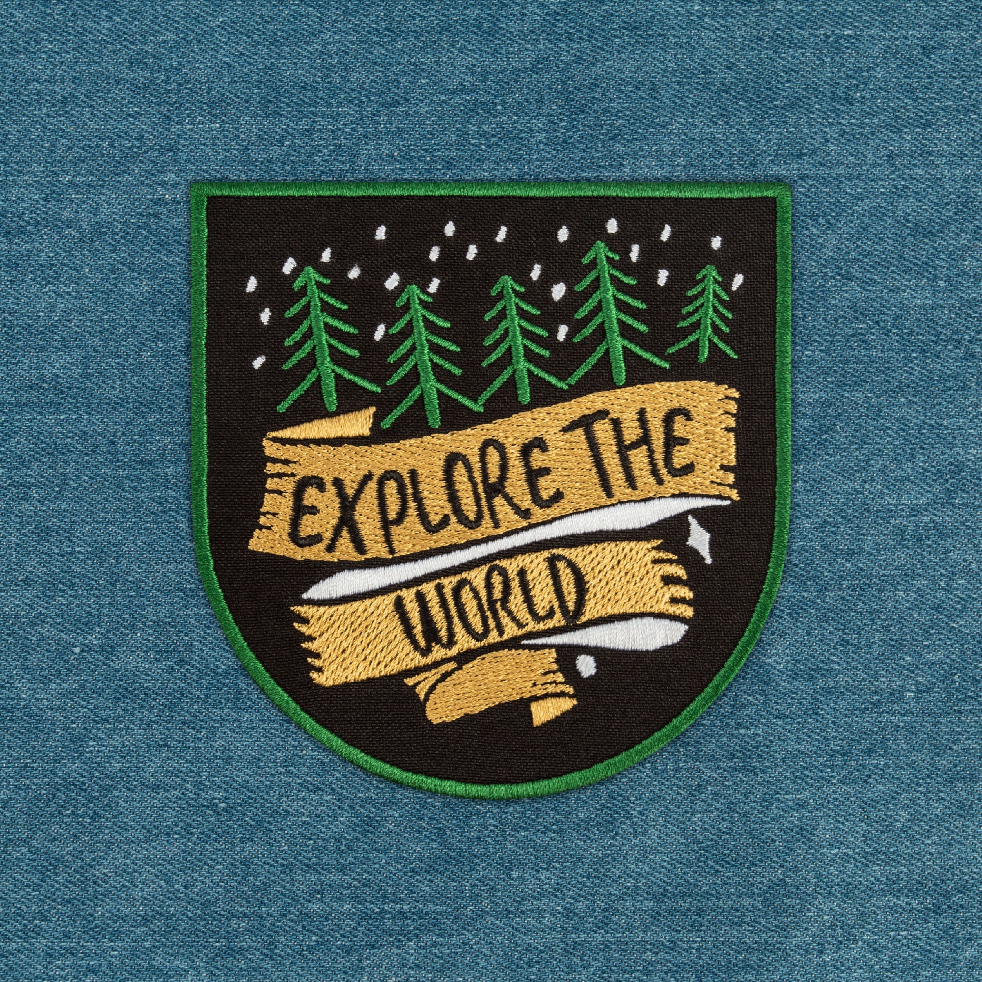 Explore the World Travel Patch - Embroidered Applique for Camping ...