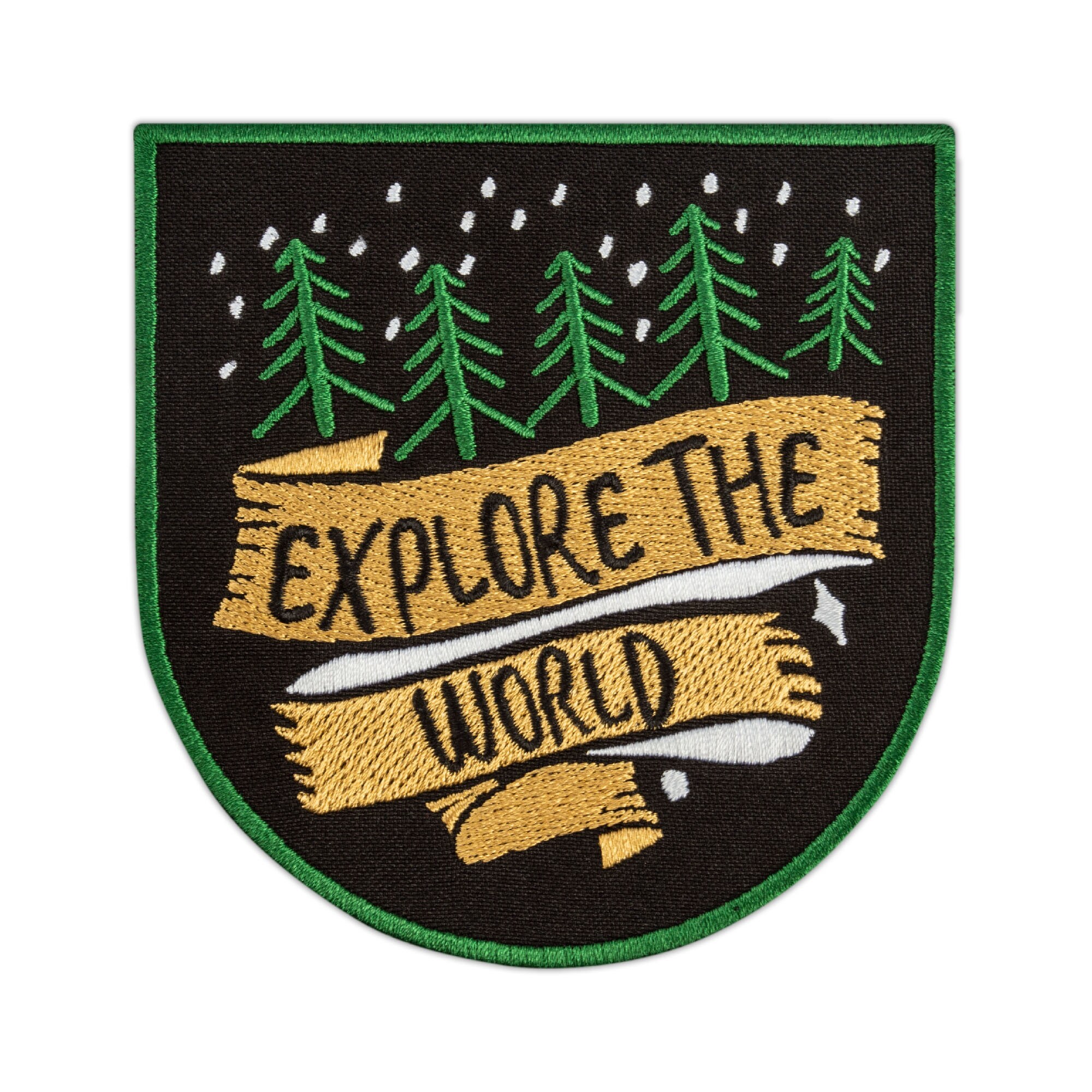 Explore the World Travel Patch - Embroidered Applique for Camping ...
