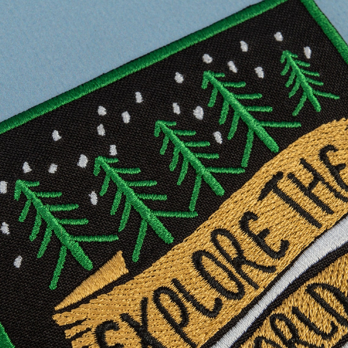 Explore the World Travel Patch - Embroidered Applique for Camping ...