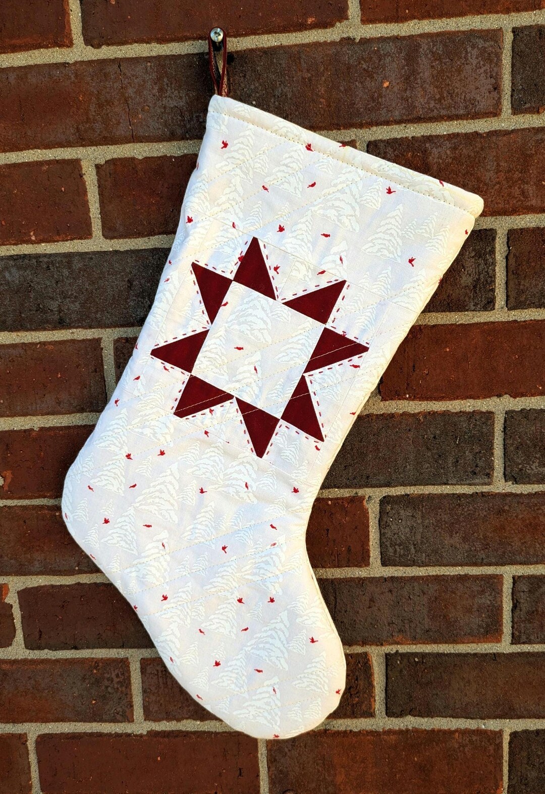 Quilted Christmas Stockings - Etsy