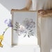 Silver Floral PNG Transparent Background,watercolor Clipart Bouquets ...