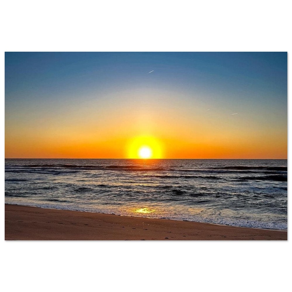Sunset, Sea & Sand Aluminum Print - Etsy