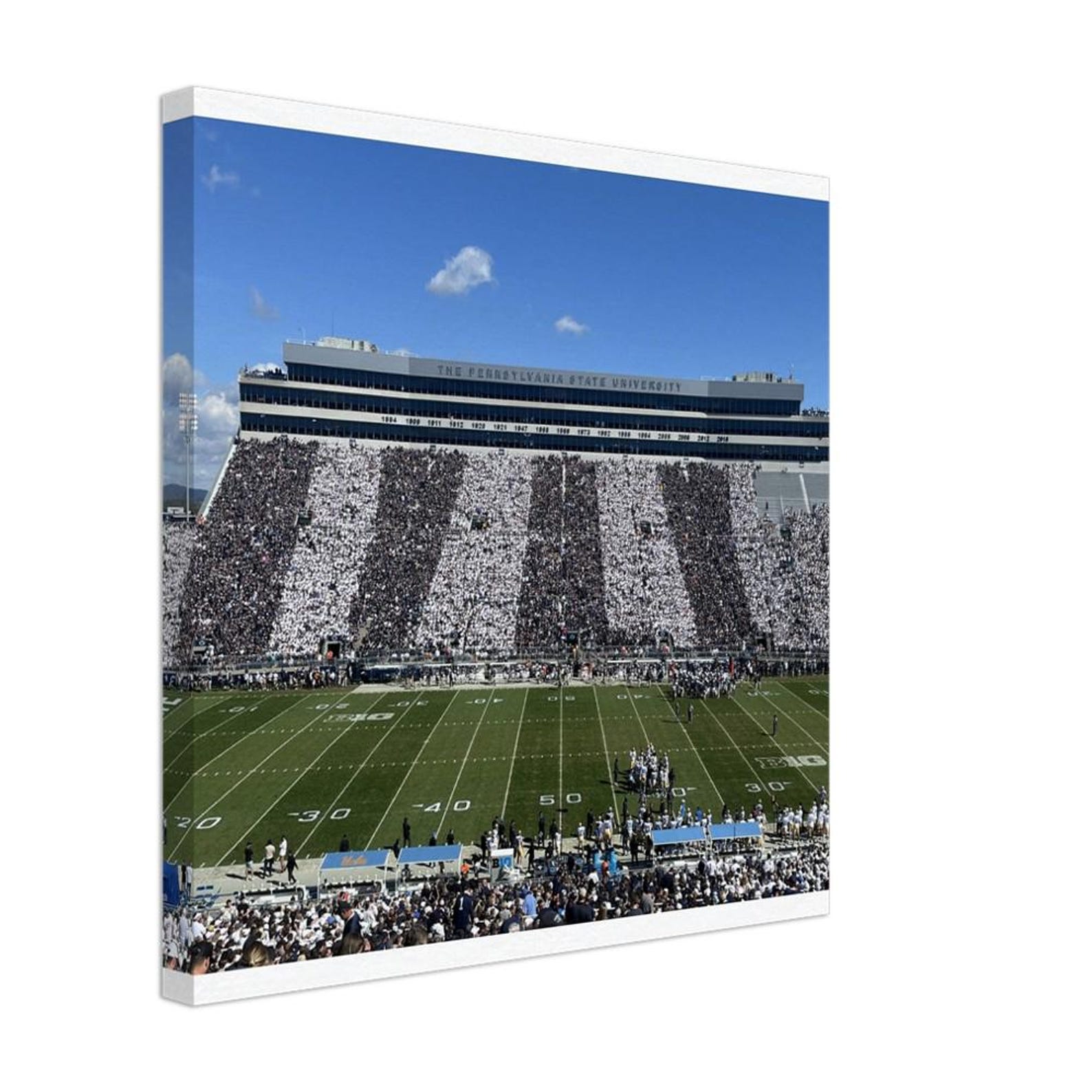 Penn State Game Day Canvas - Etsy