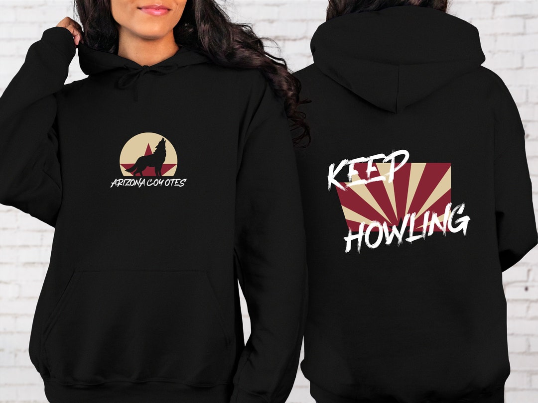 Keep Howling Sweatshirt, Arizona Coyotes Sweatshirt, Arizona Coyotes ...