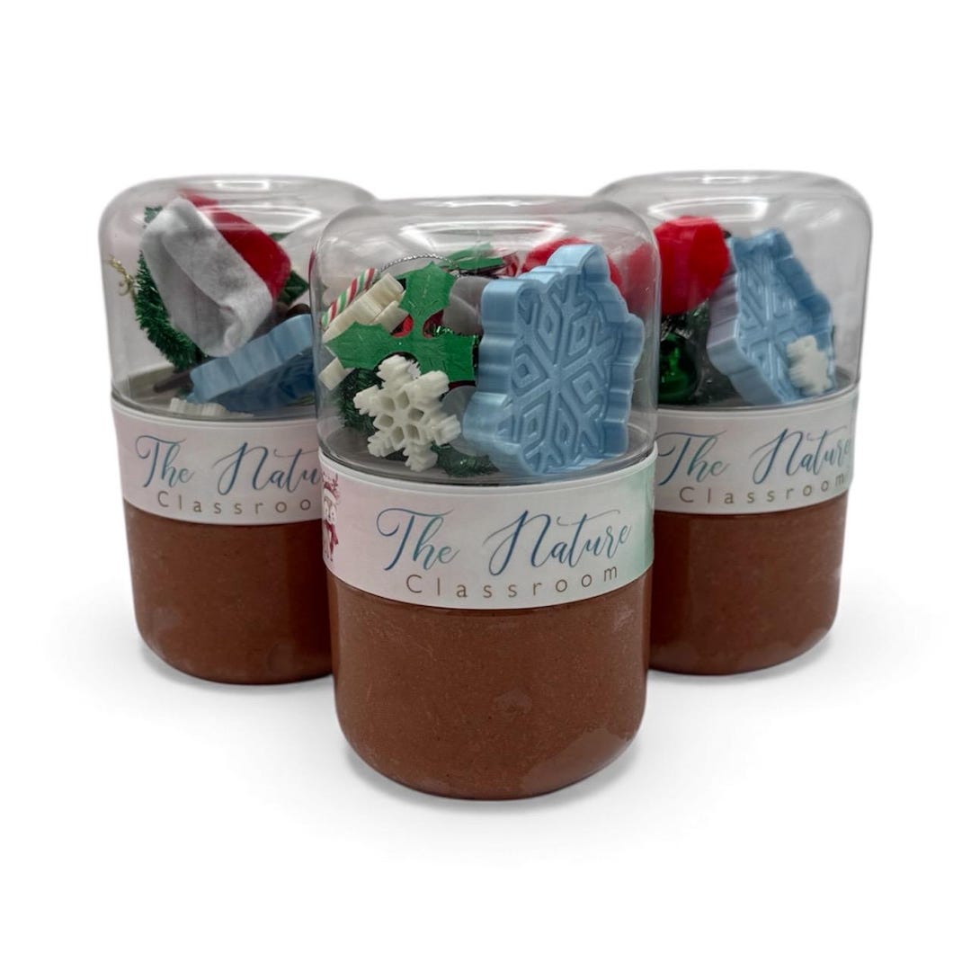 Reindeer Playdough Mini/christmas Play Kit/sensory Play/stocking ...