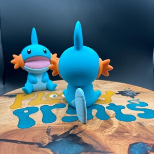 Mudkip Big Pokemon Figure 3D Print Collectible Desk Decor Gift for Him ...