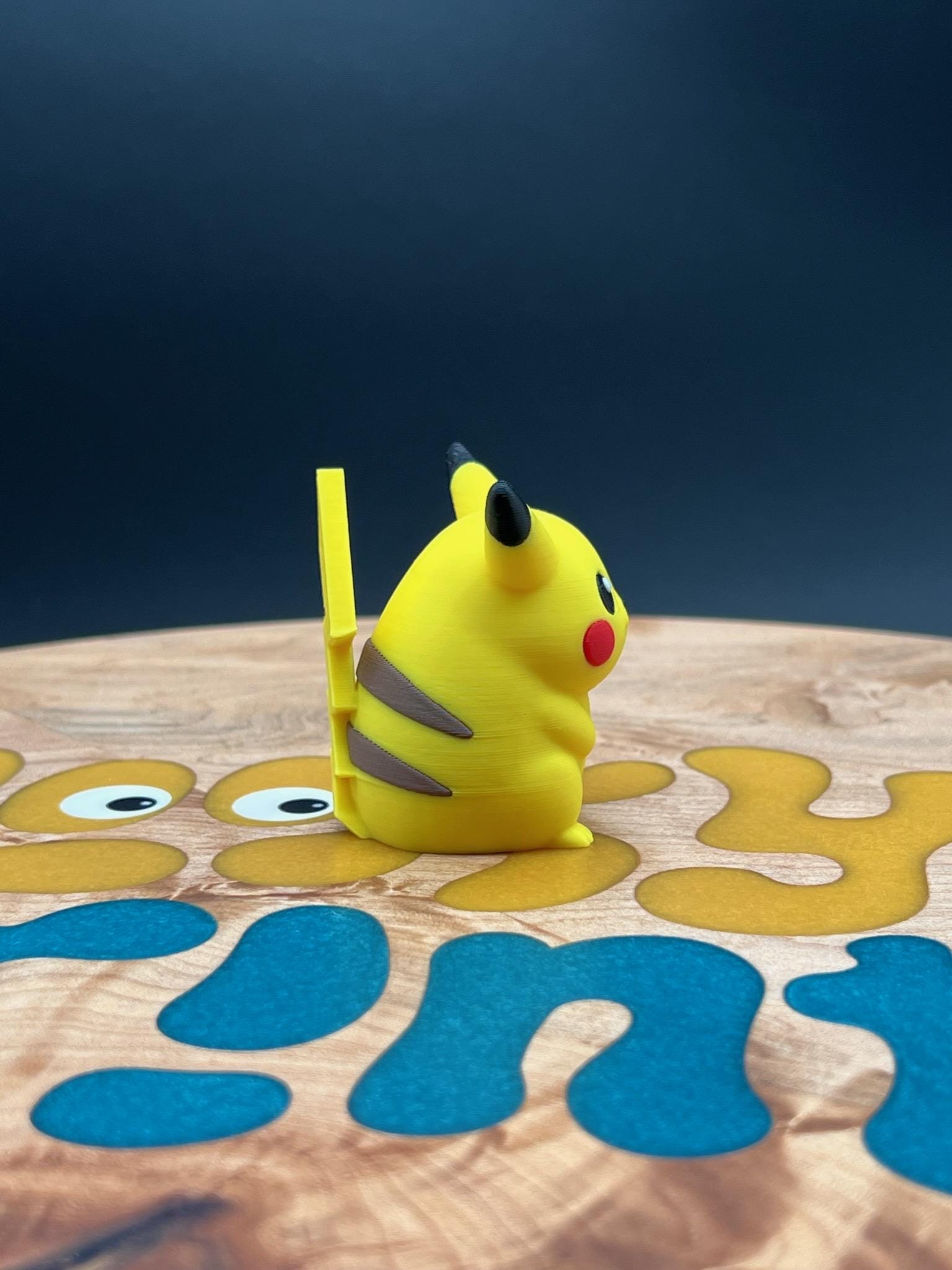 Pikachu Mini Pokemon Figure 3D Print Collectible Desk Decor Cute ...