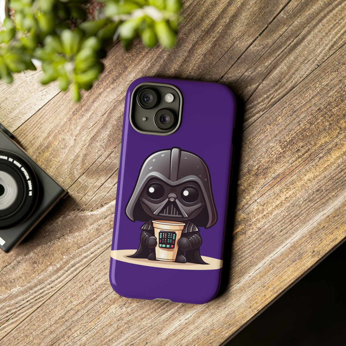 Darth Vader PNG SVG Baby Vader Sublimation Darth Vader Starbucks Cut ...