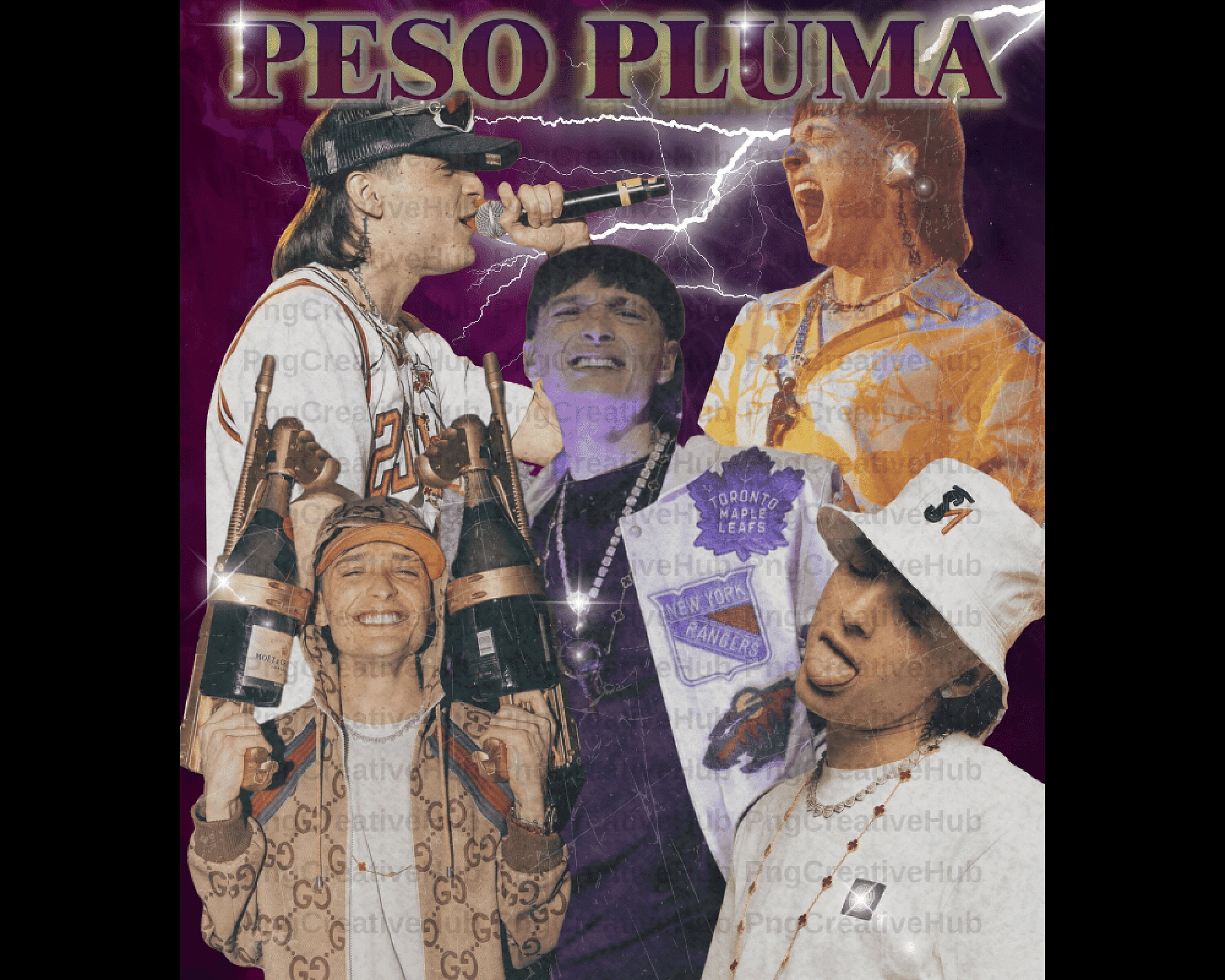 Peso Pluma Png Ready to Print Printable Design Hiphop - Etsy