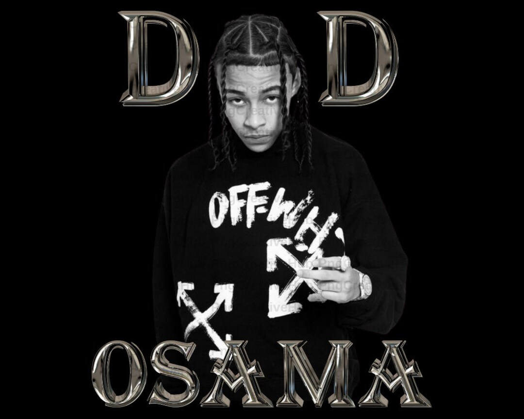 DD Osama Png , Ready to Print, Printable Design, Hiphop Artist, 90s ...