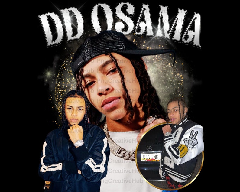 DD Osama Png , Ready to Print, Printable Design, Hiphop Artist, 90s ...