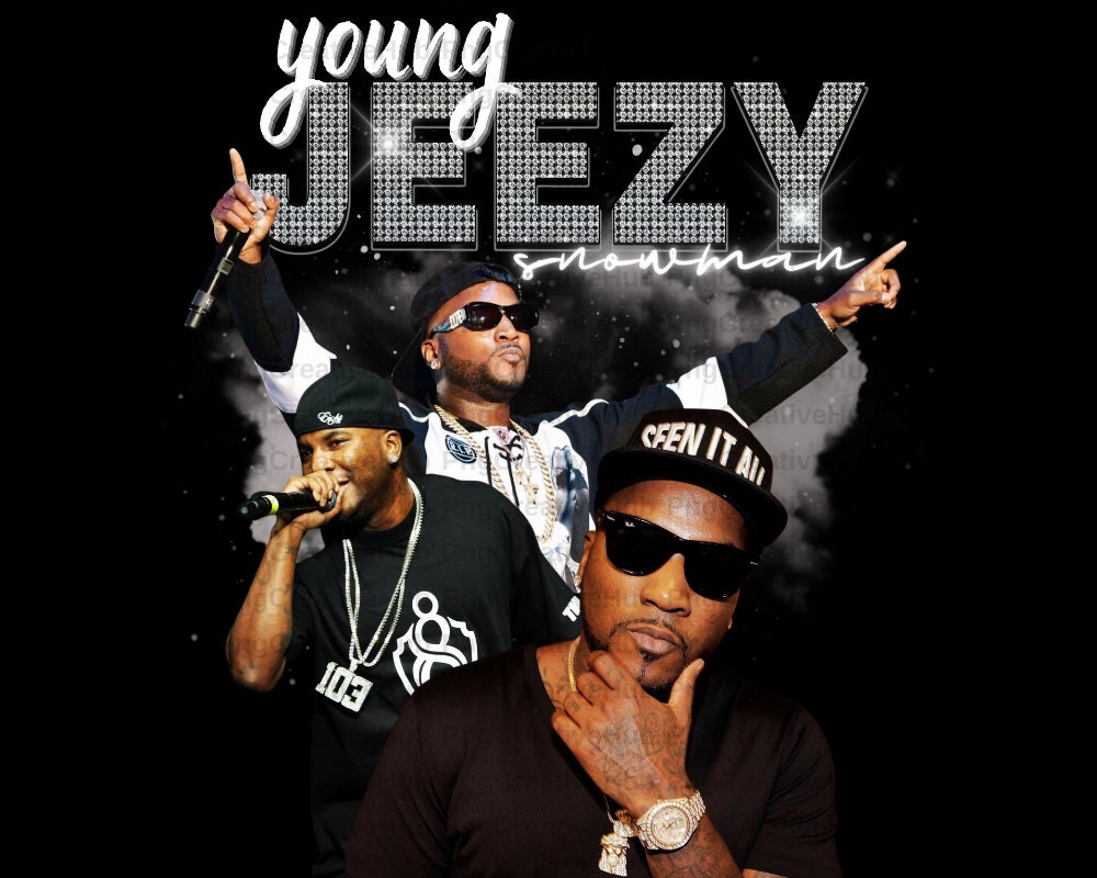 YOUNG JEEZY Snowman PNG Young Jeezy Hiphop Rapper Rnb 300 Dpi, Ready to ...