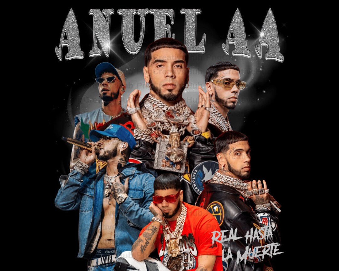 Anuel AA Png, Ready to Print, Printable Design, Hiphop Artist, 90s ...