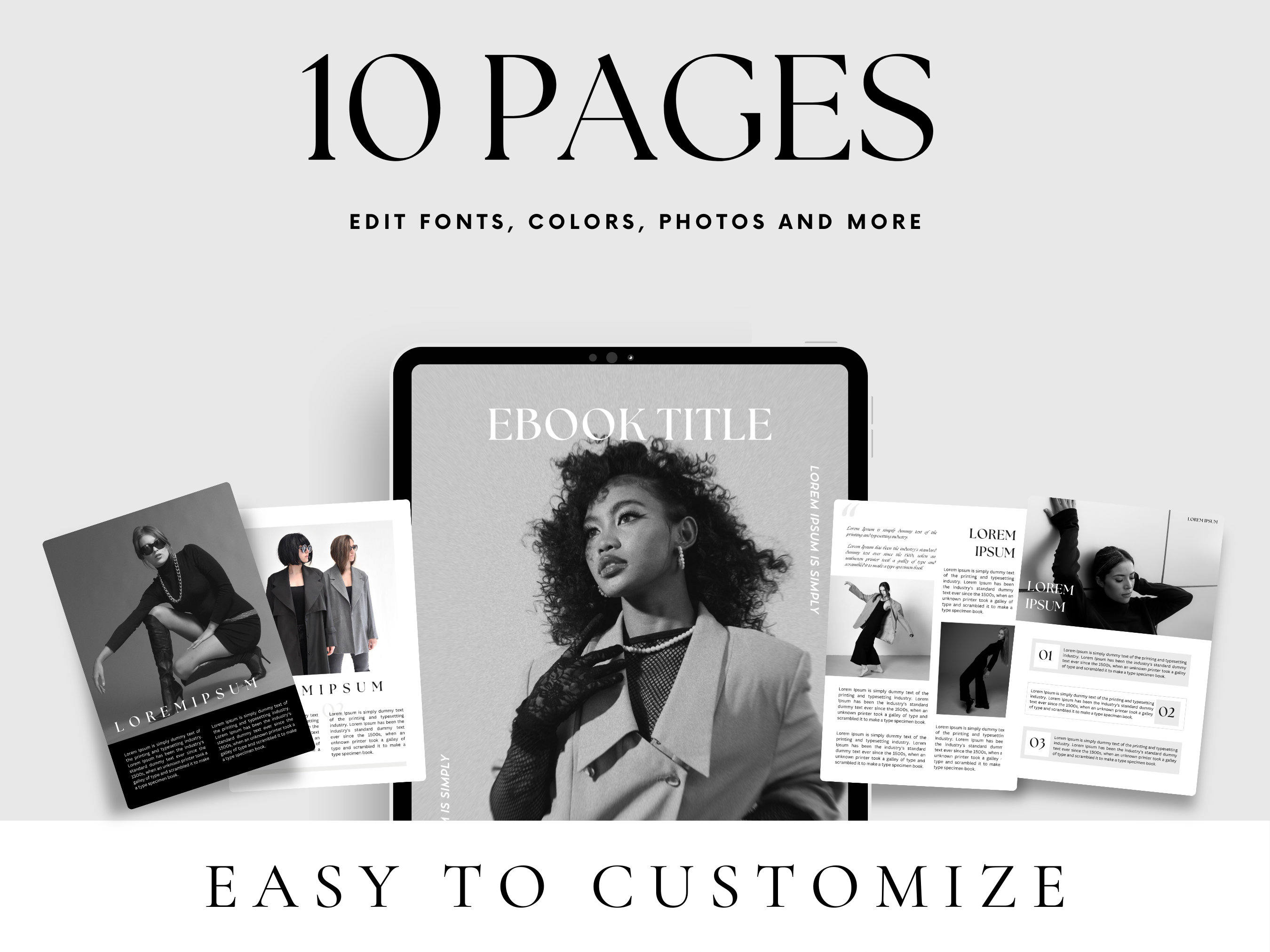 Fashion Lookbook Template | Canva Template Catalog | Gift Guide ...