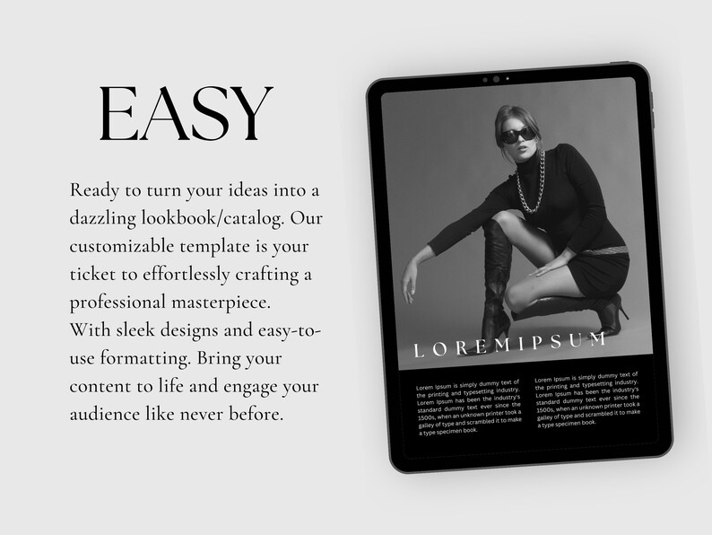 Fashion Lookbook Template | Canva Template Catalog | Gift Guide ...