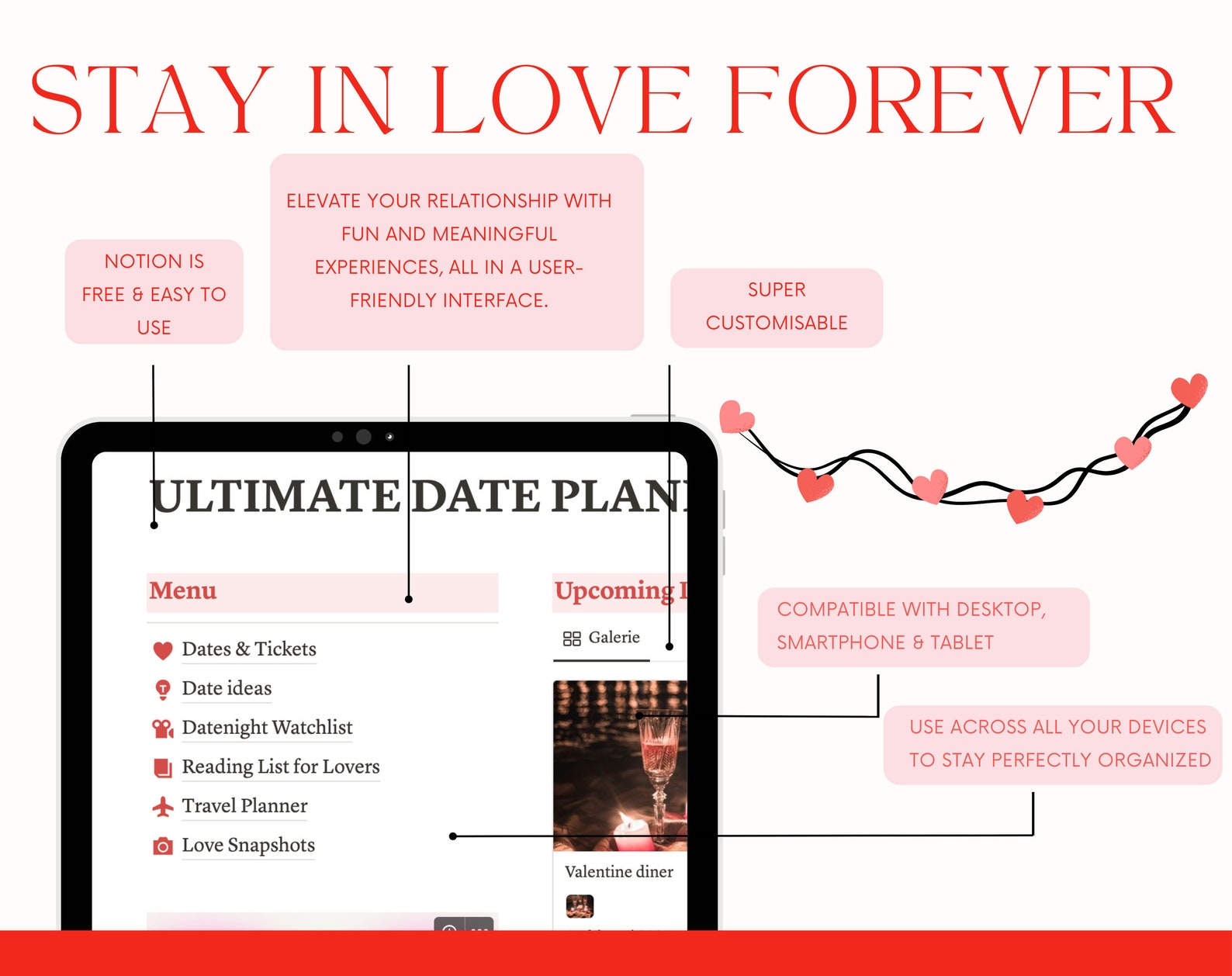 Ultimate Date Planner | Notion Date Planner Template | Date Night ...