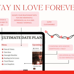 Ultimate Date Planner | Notion Date Planner Template | Date Night ...