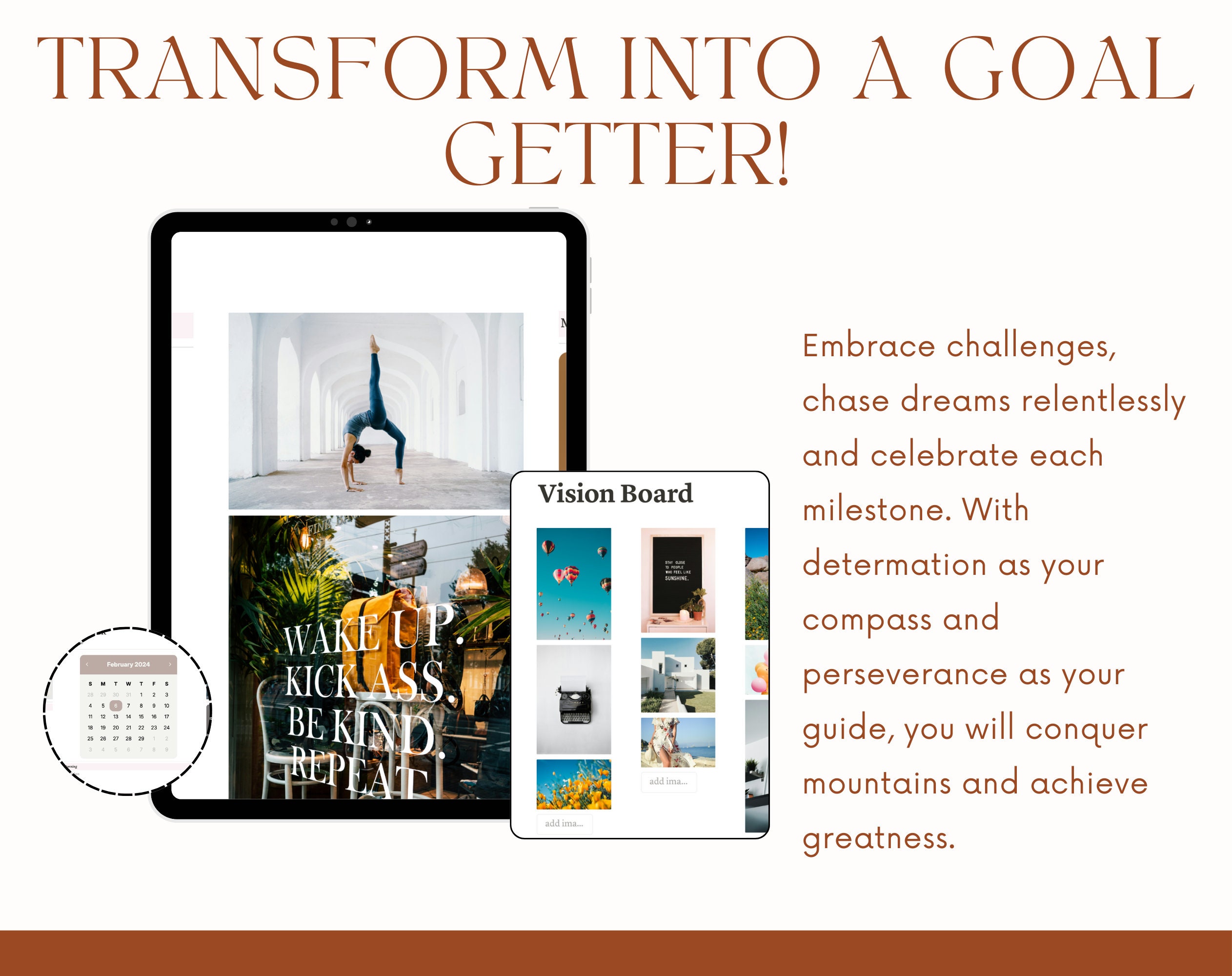 Ultimate Goal Planner | Notion Dashboard Goal Planner | Template Notion ...