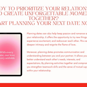 Ultimate Date Planner | Notion Date Planner Template | Date Night ...