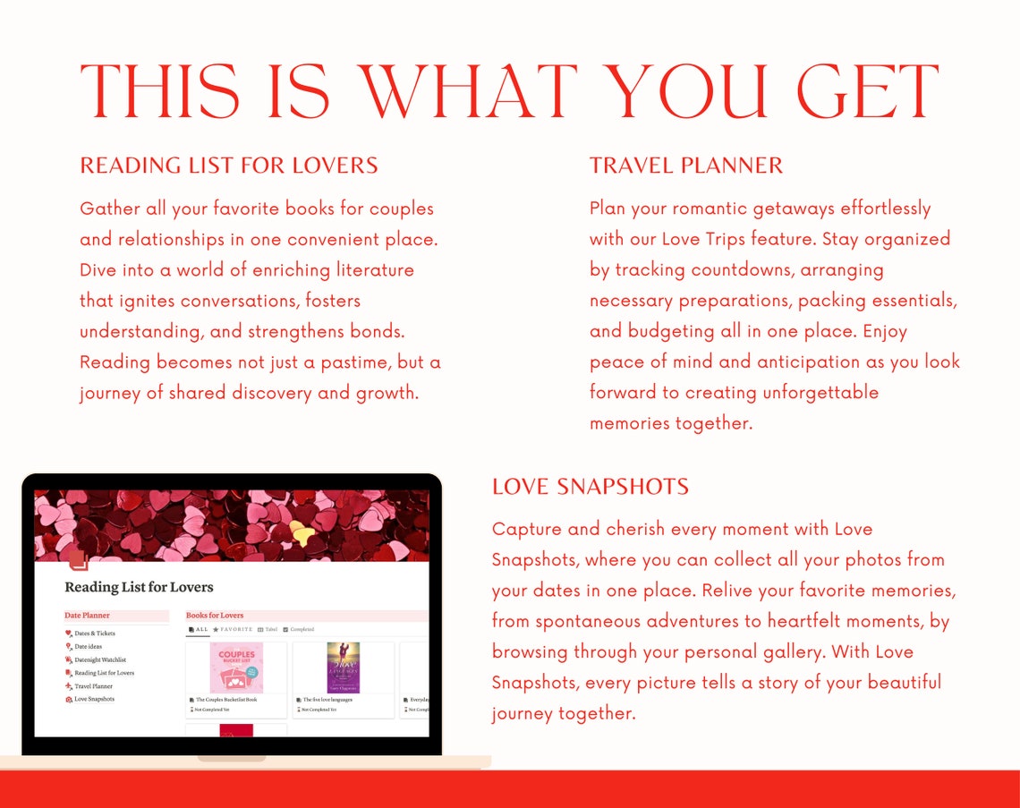 Ultimate Date Planner Notion Date Planner Template Date Night Planner ...