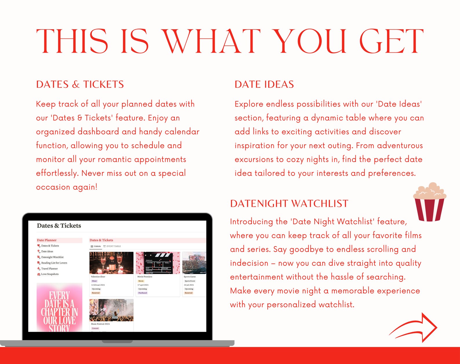 Ultimate Date Planner | Notion Date Planner Template | Date Night ...