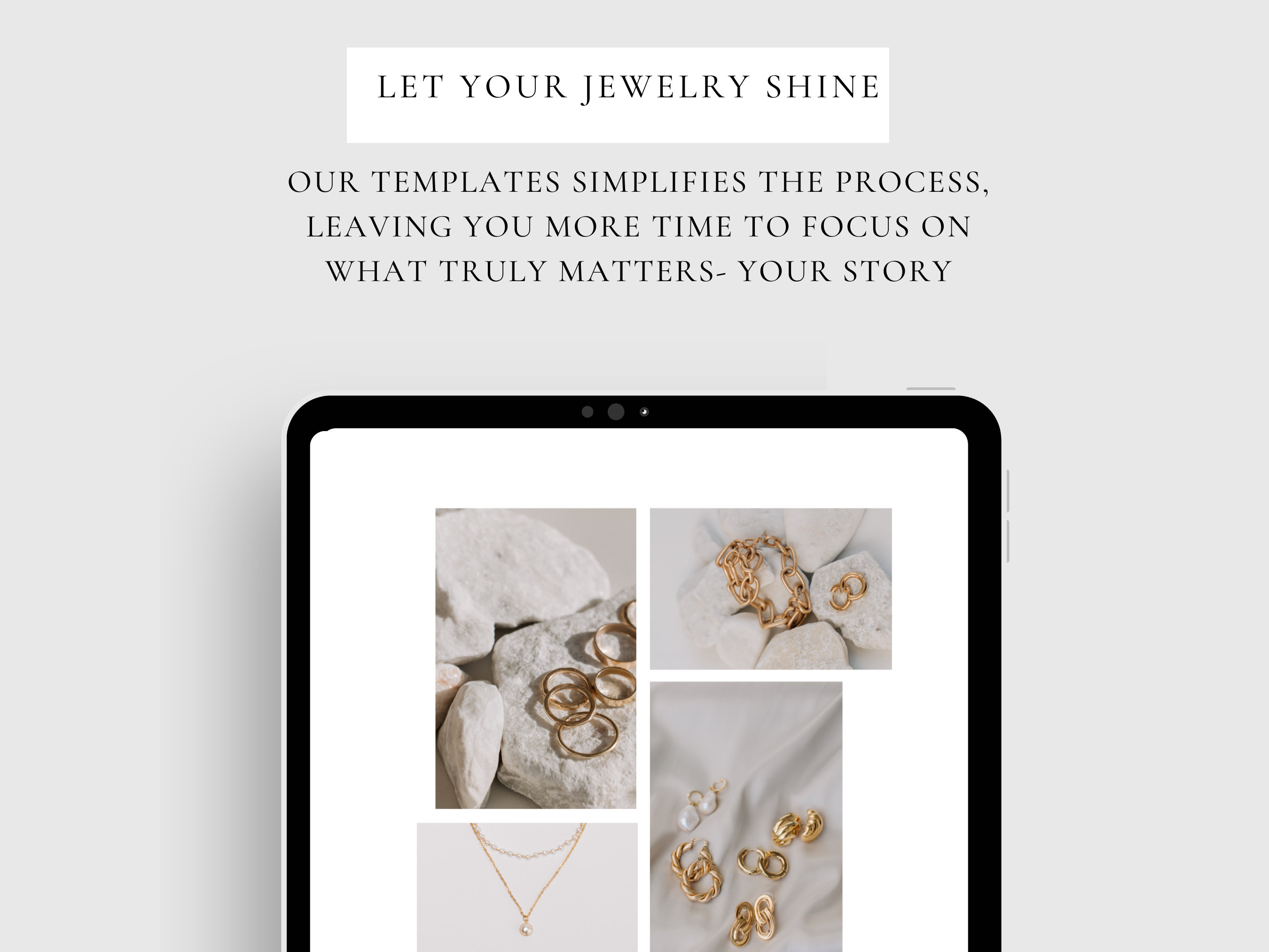 Jewelry Lookbook Template | Canva Template Catalog | Gift Guide ...