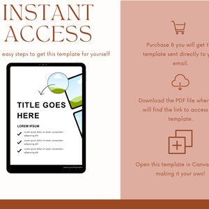 Canva Mock up Template Bundle - Etsy
