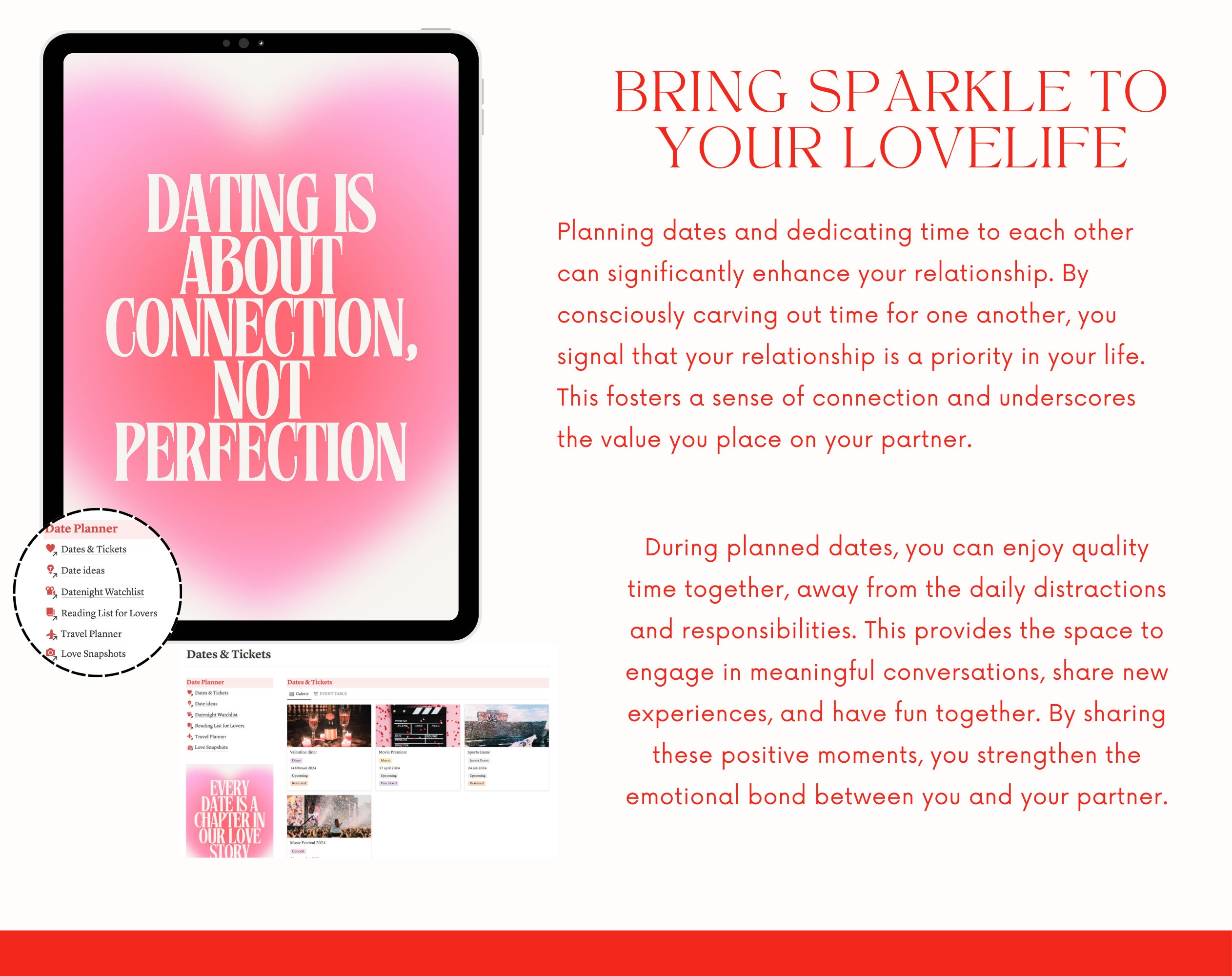 Ultimate Date Planner | Notion Date Planner Template | Date Night ...