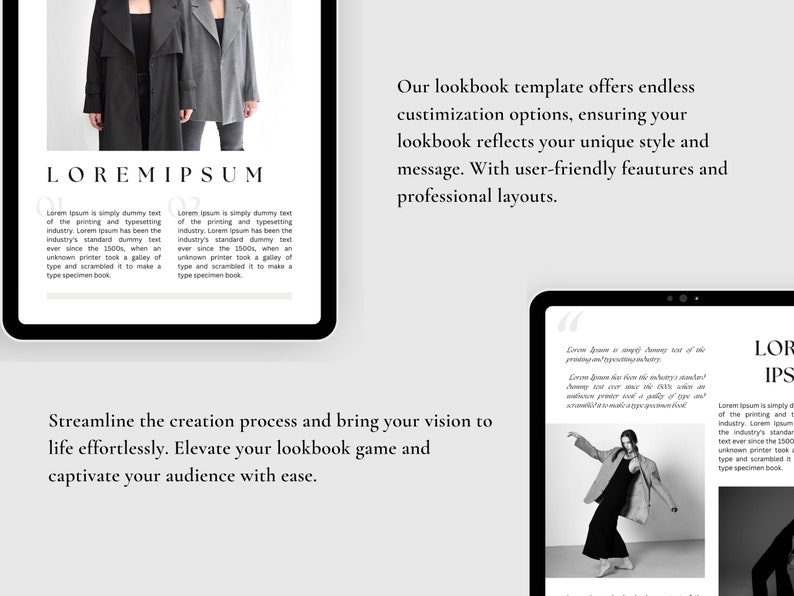 Fashion Lookbook Template | Canva Template Catalog | Gift Guide ...